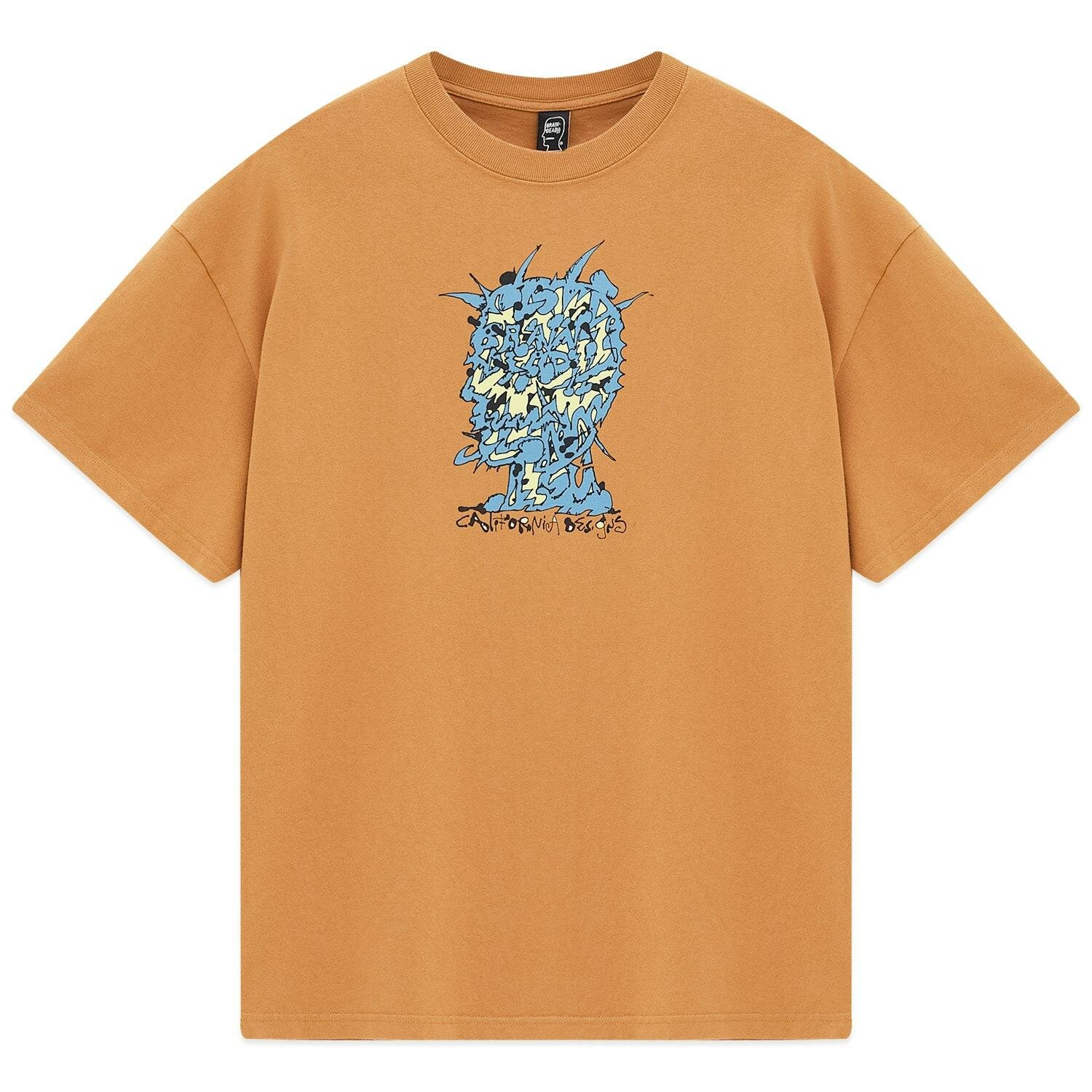 Футболка ФУТБОЛКА BRAIN DEAD SCRAMBLED HEAD T-SHIRT
