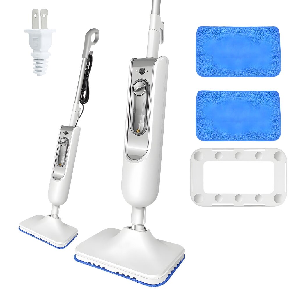 Высокоэффективный мощный отпариватель для пола для глубокой очистки стойких пятен