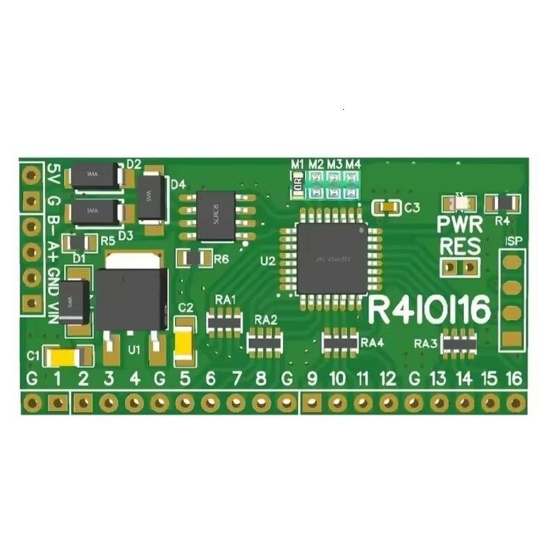16-канальный цифровой модуль ввода-вывода Modbus RTU, 16DO