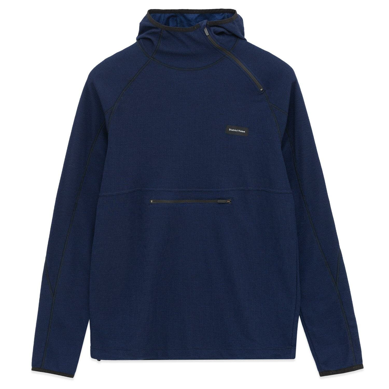 Толстовка ТОЛСТОВКА DISTRICT VISION HOODED RUNNING MIDLAYER