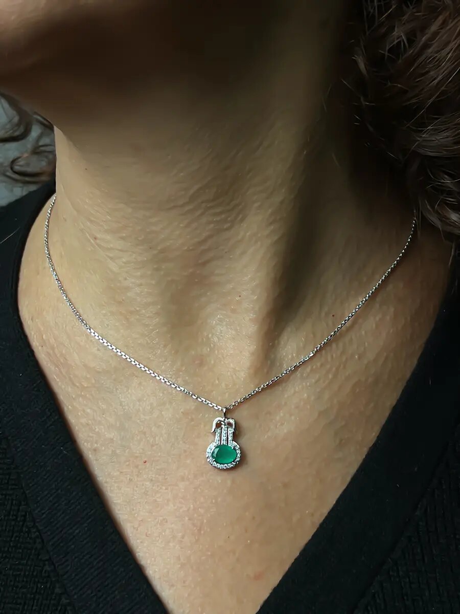 Колье, золото, 585 проба