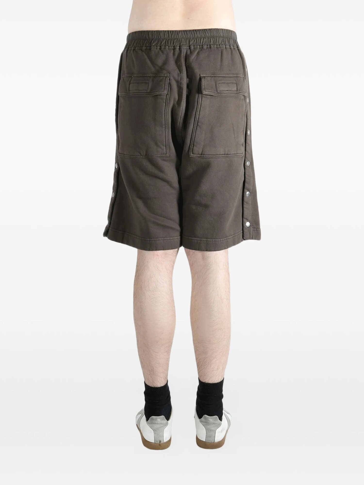 Шорты Rick Owens Drawstring-fastening shorts, размер L, серый — фото 1