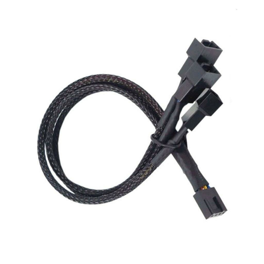 Разветвитель питания для вентилятора 4 pin, 1 на 1/2/3, Одна минута три