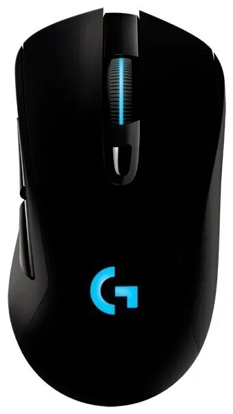 Logitech G Игровая мышь беспроводная G703 Lighspeed Hero RGB, черный