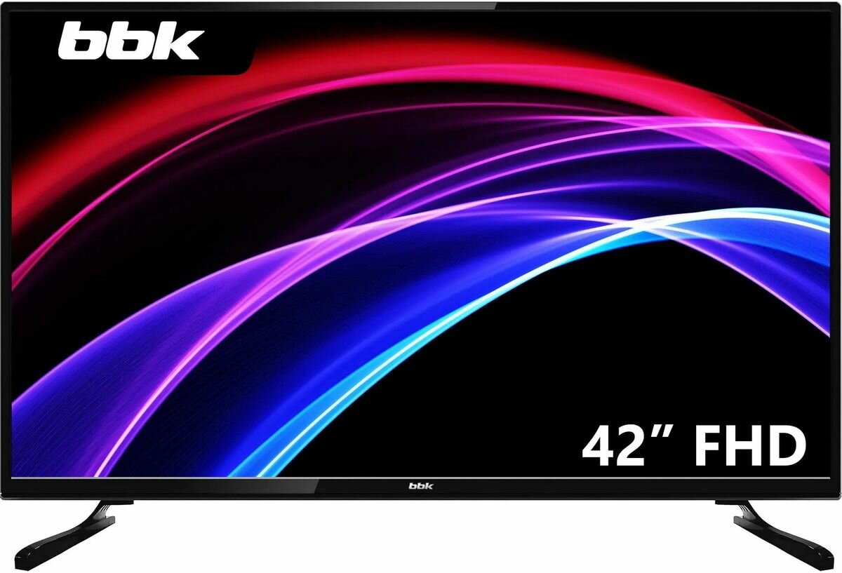 42" Телевизор BBK 42LEM-1016/FTS2C (B) FULL HD, черный