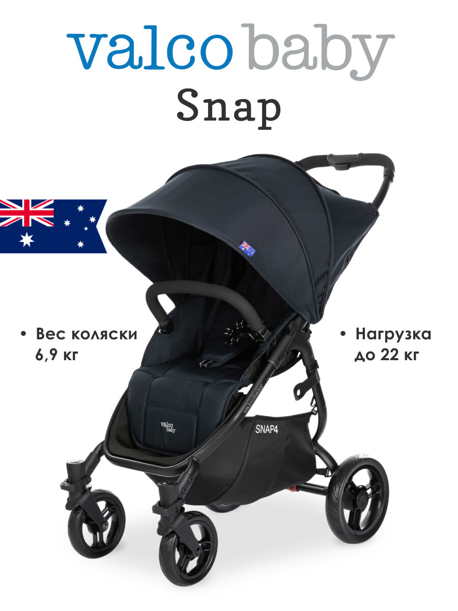 Коляска прогулочная Valcobaby Snap / Midnight Blue