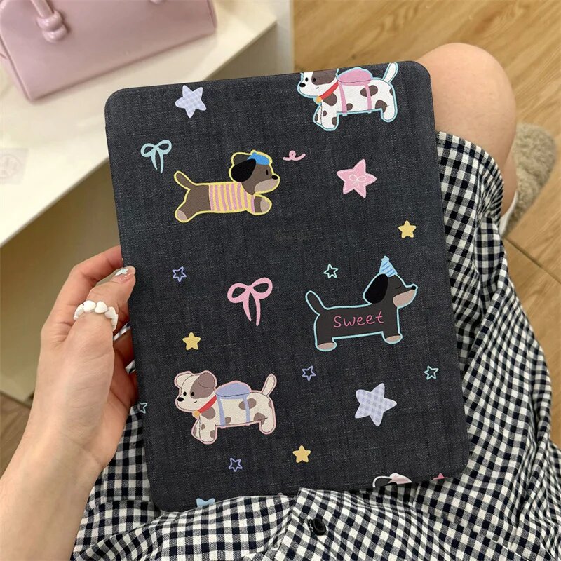 Чехол PLEJA Kawaii Puppy для iPad Air 2025 11"