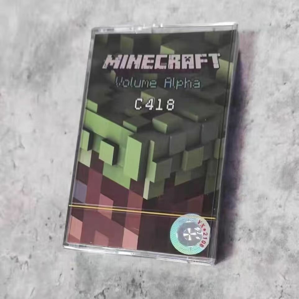 C418 Minecraft Volume Alpha кассета Совершенно новый Запечатанный