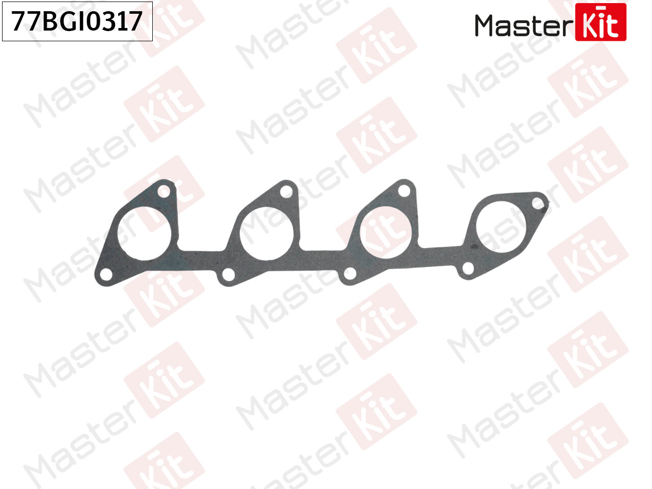 Прокладка впускного коллектора Citroen C4 RHZ DW10ATED MasterKit 77BGI0317