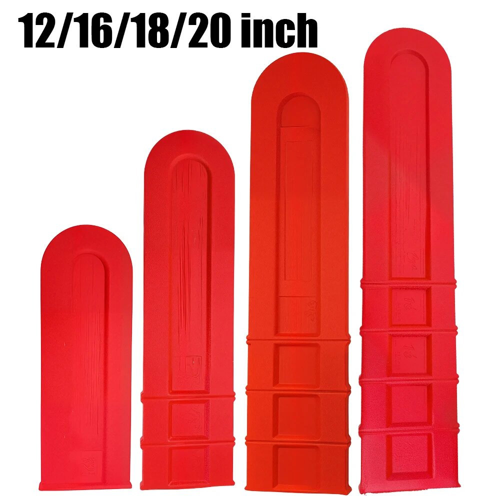 Защитные чехлы для цепных пил 12/16/18/20 дюймов, защита шины, накладки на направляющую шину для пилы