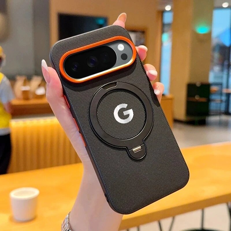 Чехол Для Google Pixel 11 Pro 10 Pro XL С Текстурированной Google Pixel 10 Pro, Black-with Ring