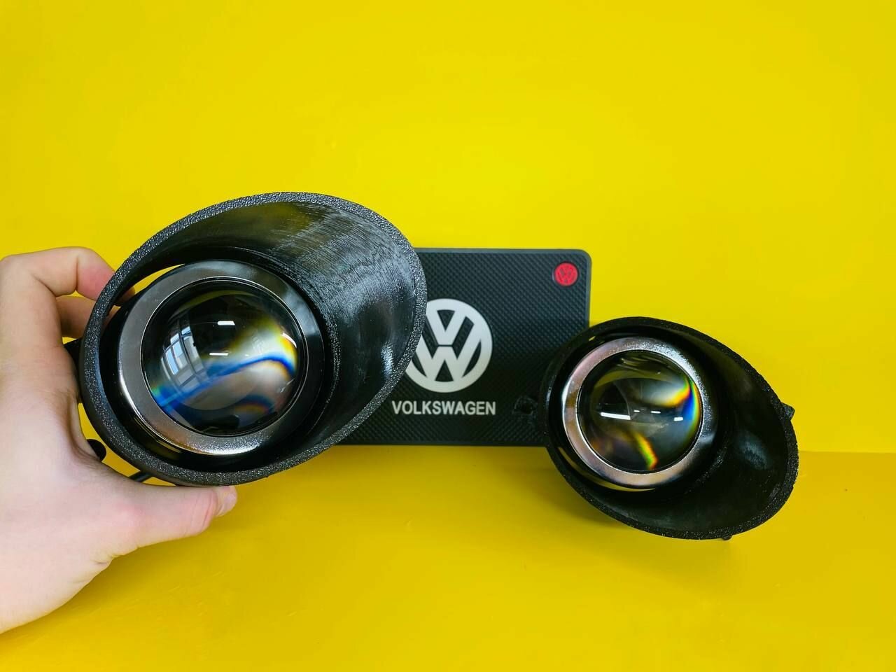 Доработанные противотуманные фары для Volkswagen Touareg NF (2010-2018) - VWNF00021