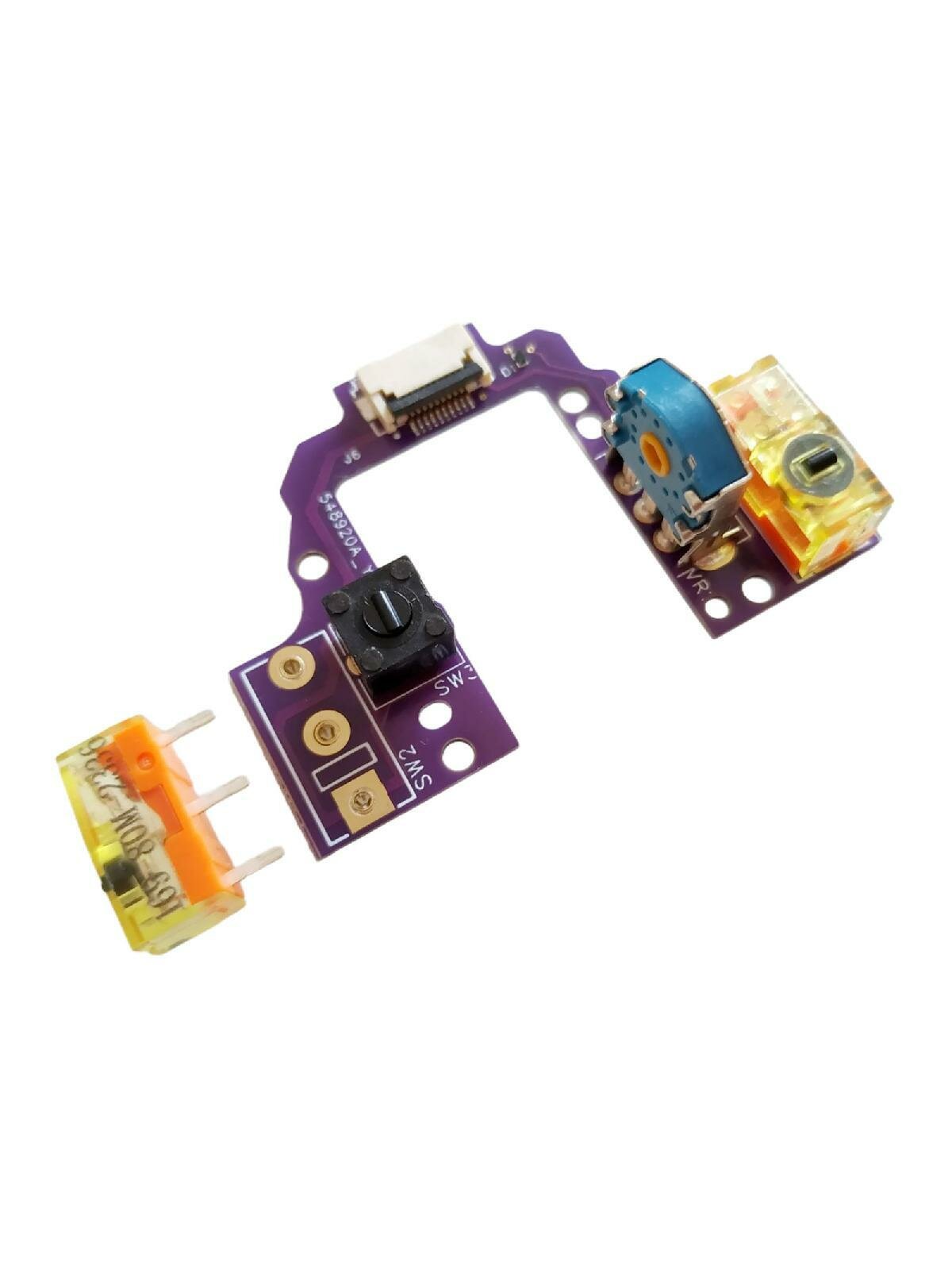 GPX2 TTC Dustproof Gold Wheel Hot-Swap Micro Switch Edition — TTC 80 миллионов нажатий