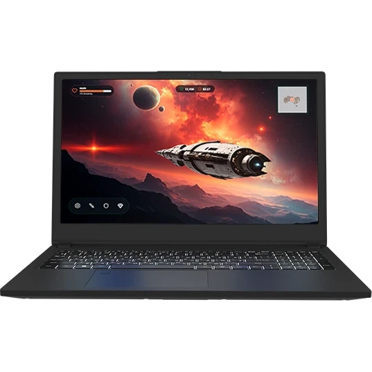 9ED79BA7 Ноутбук Rikor L5P 15,6" FHD IPS 300N/ i5-1235U/ 16Gb/ 512Gb SSD/ UMA/ RJ45/ W11 Pro/ Black