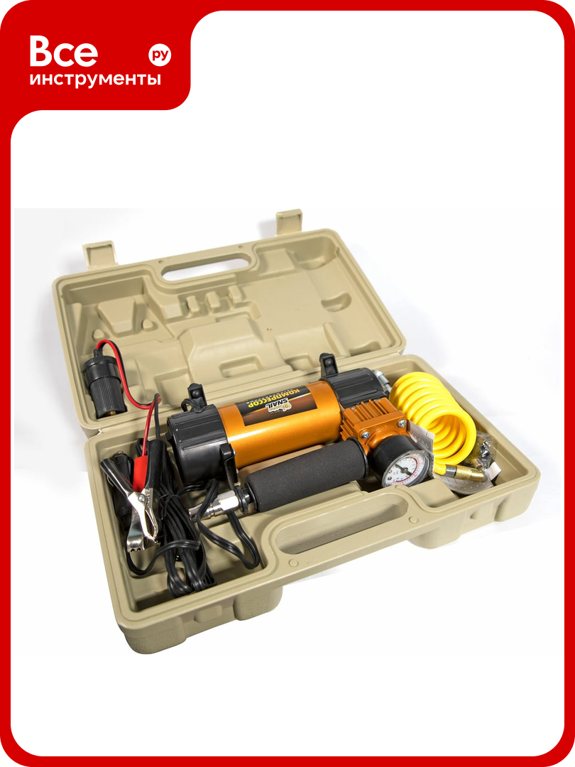 Компрессор Golden Snail ECO TECH, металлический, 35 л GS9219