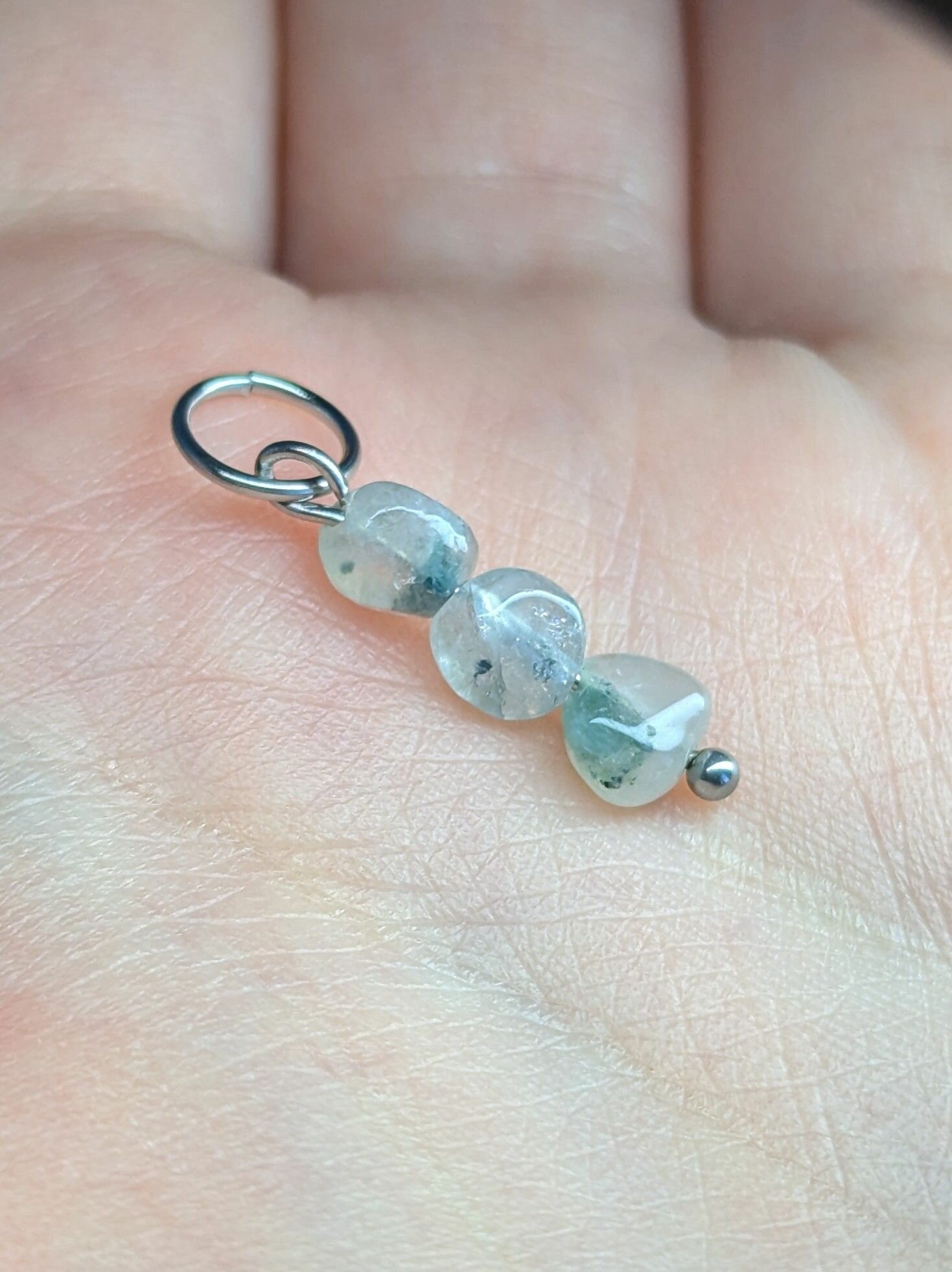 Подвеска, турмалин