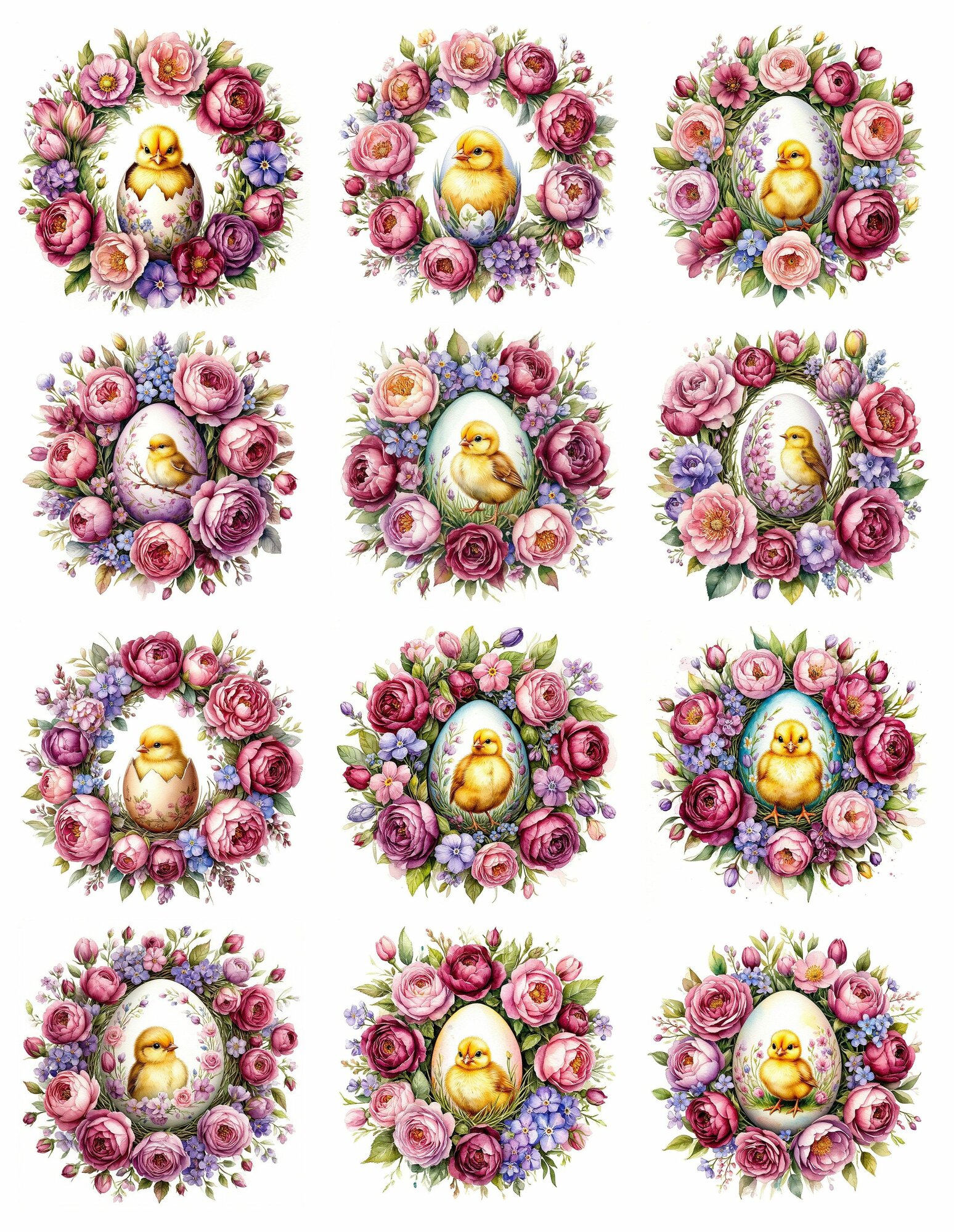 Водорастворимая картинка для мыловарения "На Пасху" А4.