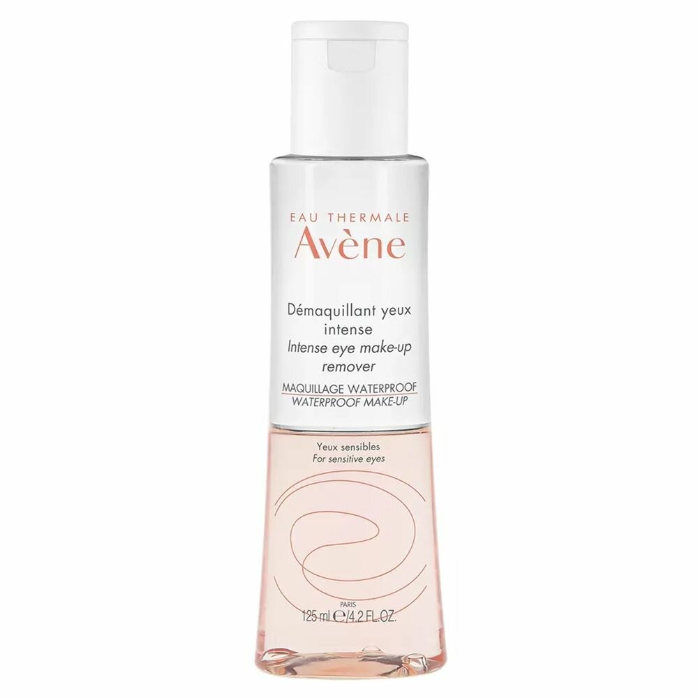 Средство для снятия макияжа Avene "Essential Care", для чувствительных глаз, двухфазное, 125 мл