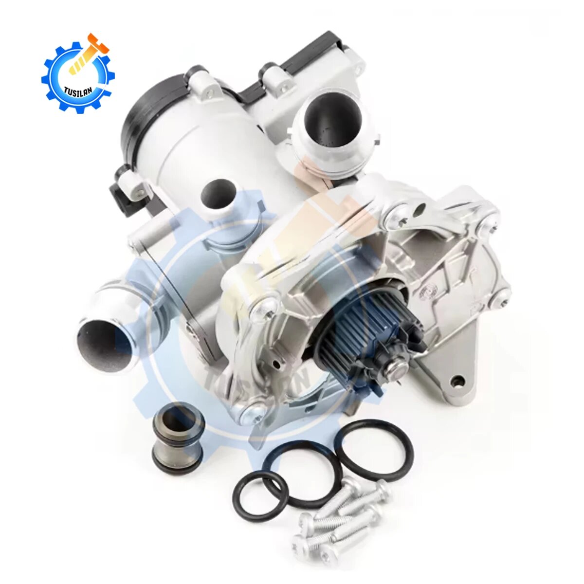 Корпус термостата водяного насоса из алюминия для EA888 GEN3 Audi Q5 A4 A5 A6 A7 VW Golf Passat B8 06L121111H 06L121011B