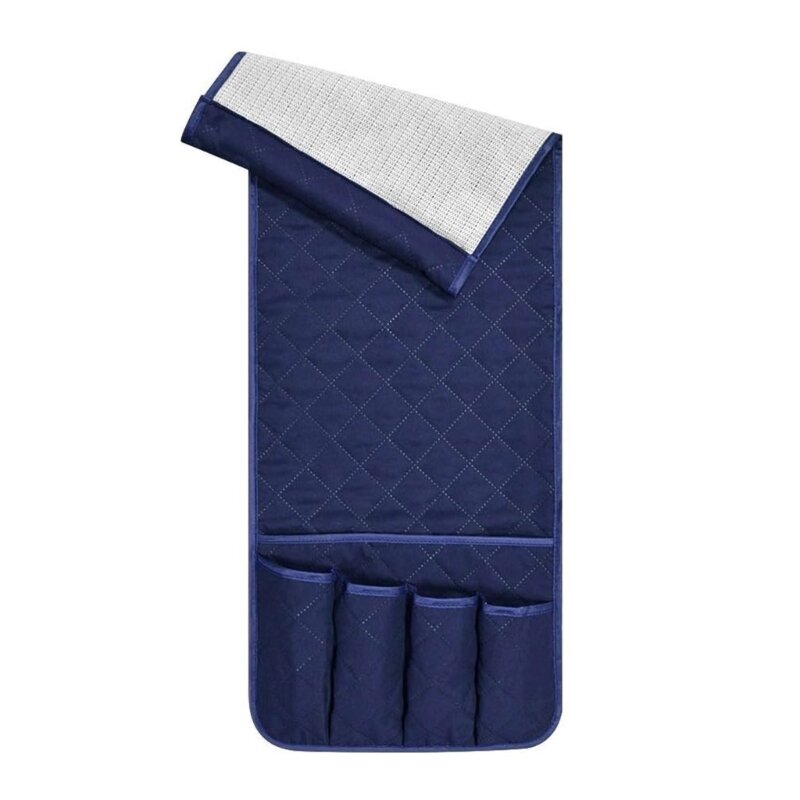 Многокамерные Синие Подлокотники Дивана-Органайзеры Из Водонепроницаемой Ткани, Прочные Чехлы Для Хранения Удаленных Книг, Телефона, Легкой Установки, Домашнего Декора