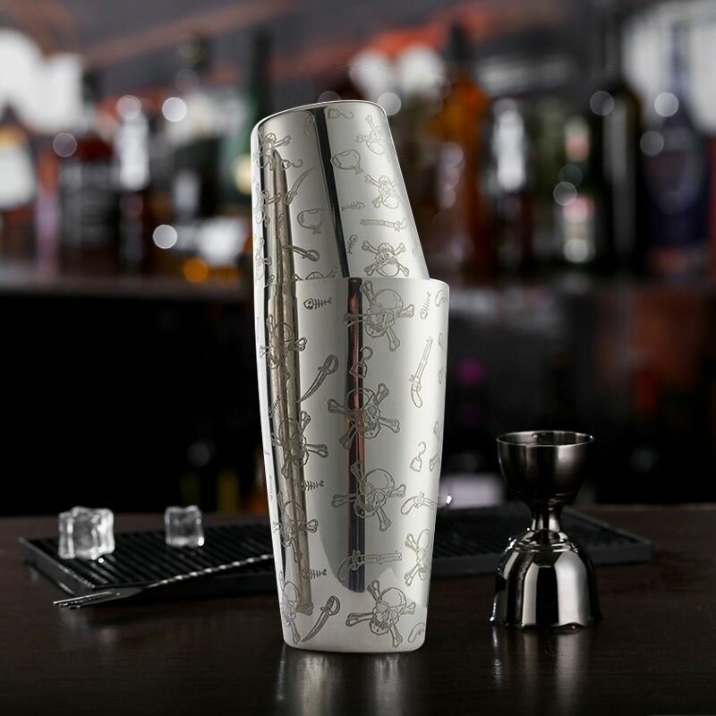 Набор бостонских шейкеров из нержавеющей стали 304, барные инструменты для домашнего использования, коктейльный шейкер, кувшин для шейкера