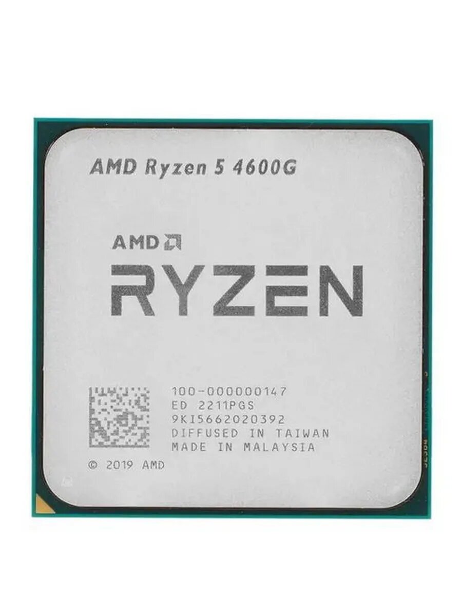 Процессор Ryzen 5 4600G 100-000000147 OEM - AM4, 6 x 3,7 ГГц