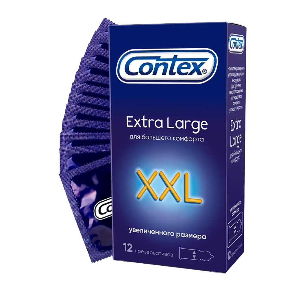 Презервативы Contex Extra Large увеличенного р. а 12 шт