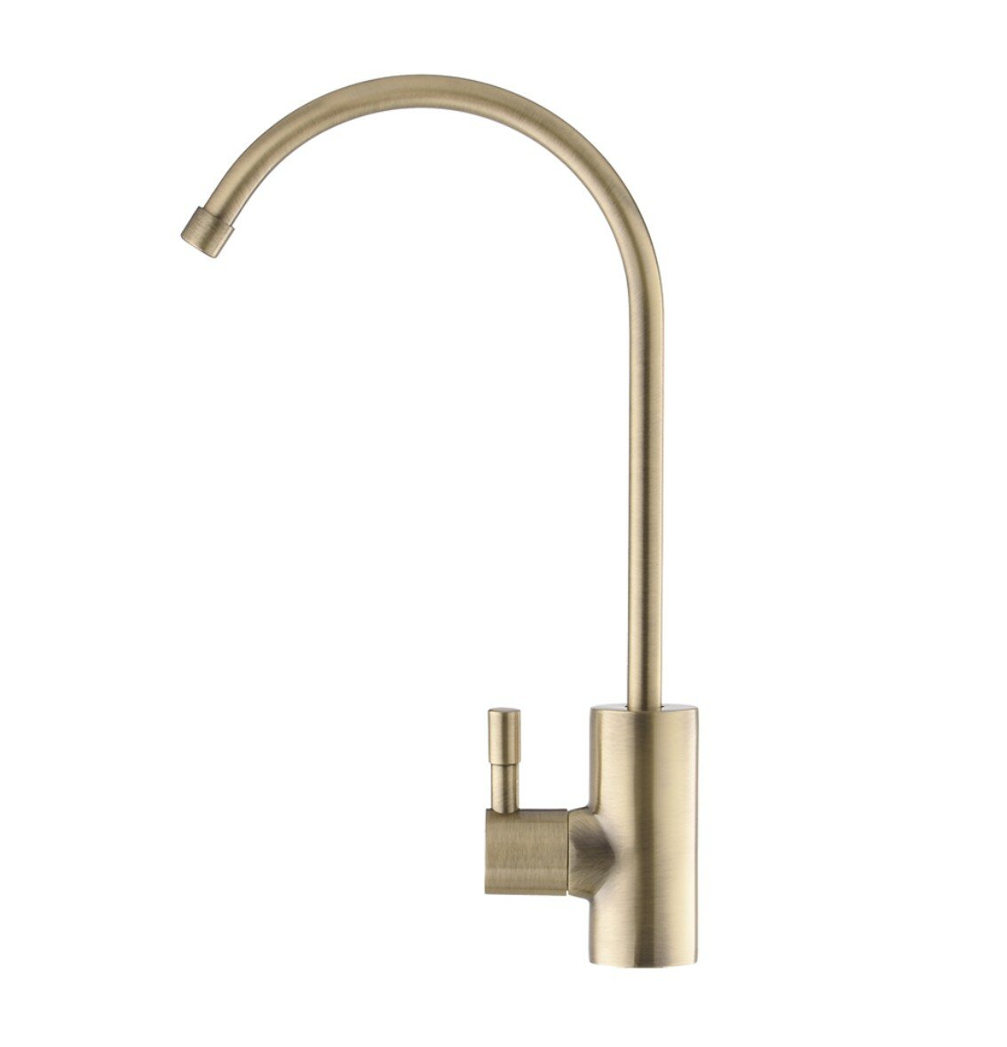 Кран д/чистой воды барьер, цвет бронза