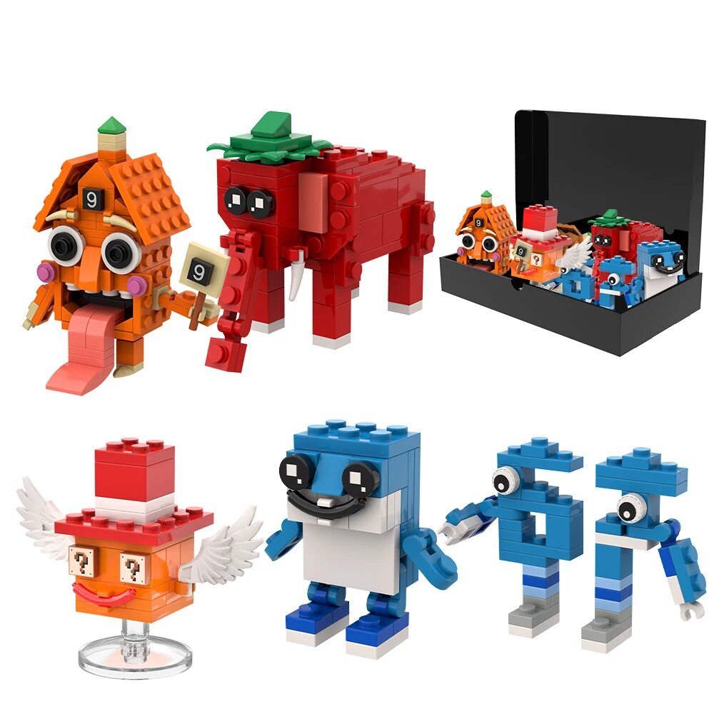 Конструктор LEGO Numberblocks, 5 фигурок в коробке