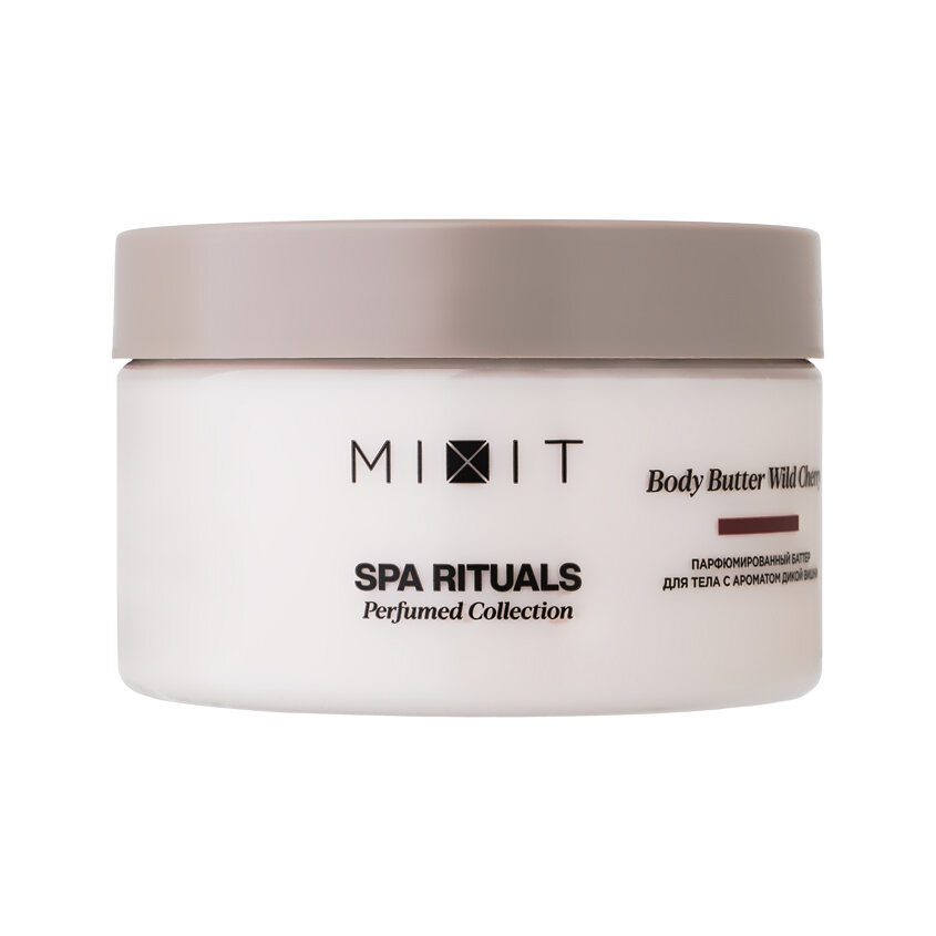 Баттер для тела MIXIT `SPA RITUALS` ORGANIC COLLECTION парфюмированный с ароматом дикой вишни 250 г