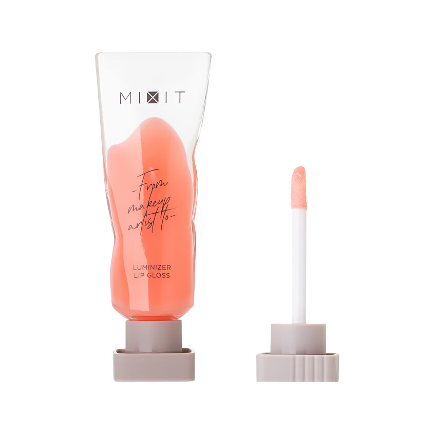 Блеск для губ MIXIT LUMINIZER LIP GLOSS глянцевый тон 01 Star kiss