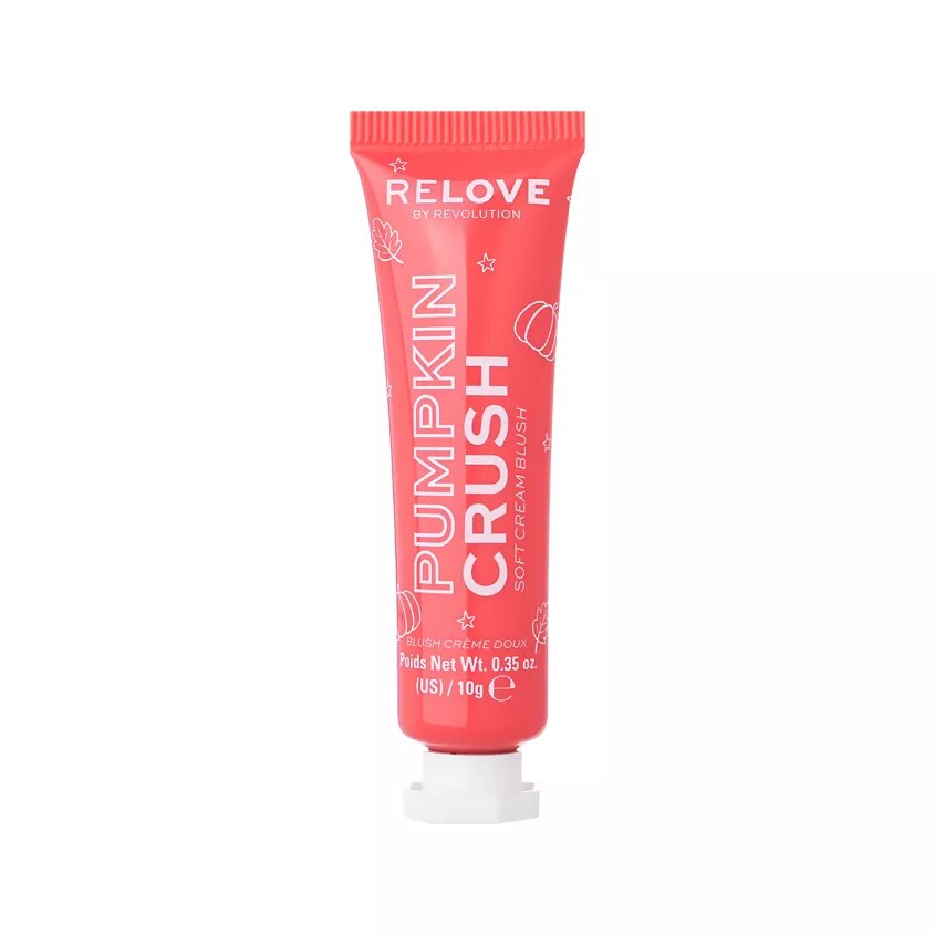 Румяна для лица REVOLUTION `RELOVE` PUMPKIN SPICE жидкие с сатиновым финишем тон Decaf pink
