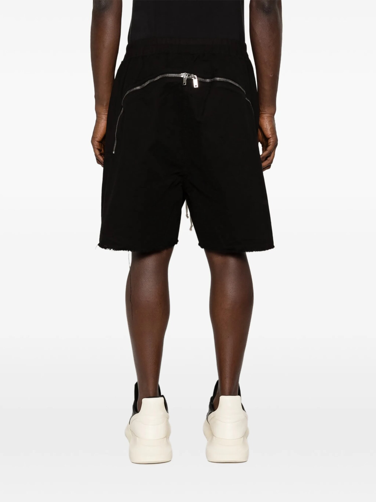 Шорты Rick Owens Drawstring shorts, размер S, черный — фото 1