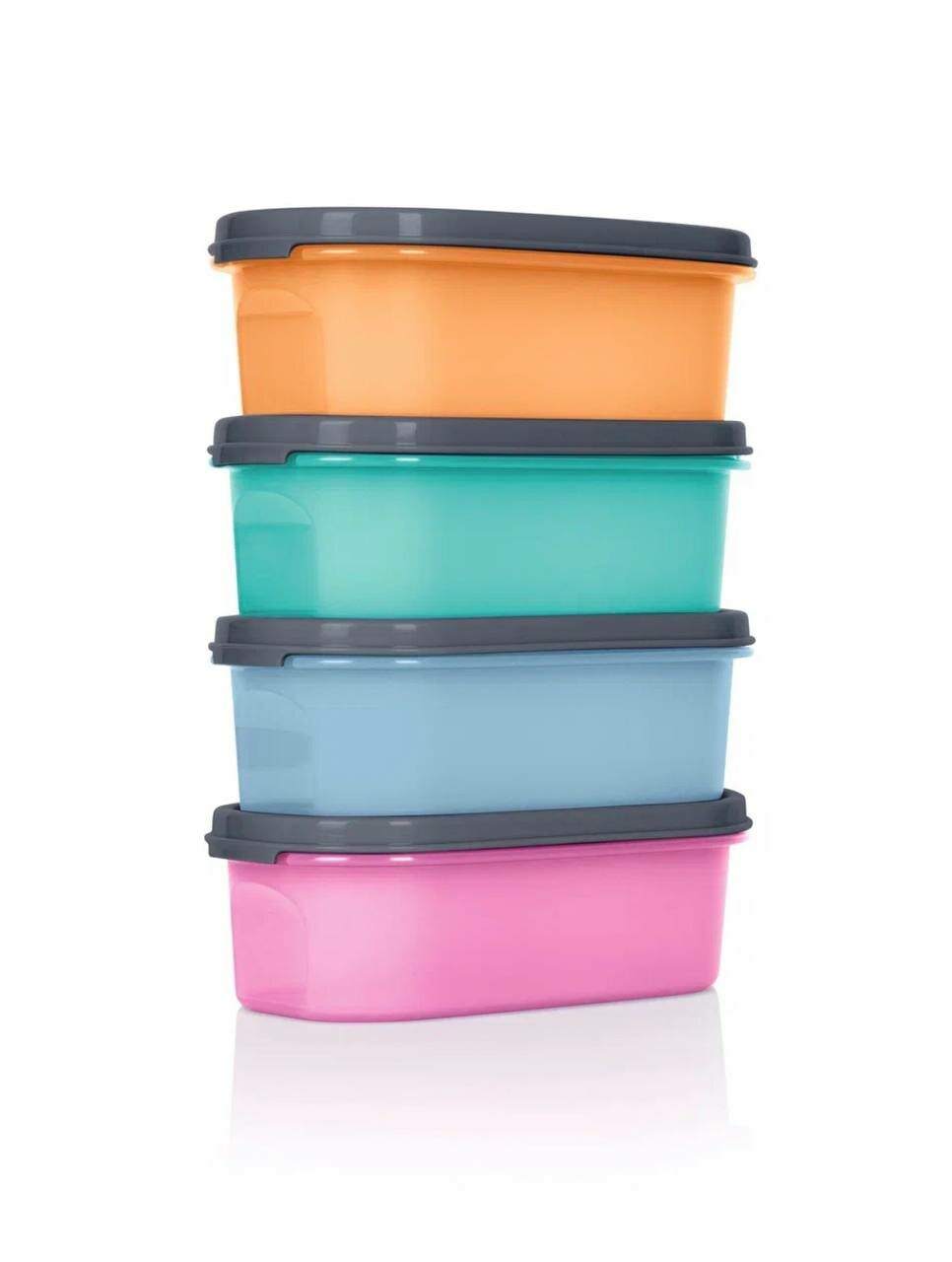 Контейнер для сыпучих продуктов "Компактус овальный" 500 мл 4 шт. Tupperware