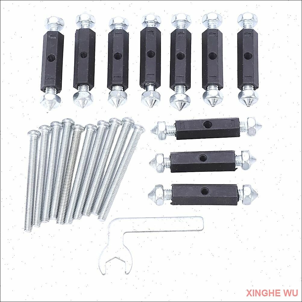 Ремонтный комплект для подрозетников: винты 118, изоляционная опора выключателей