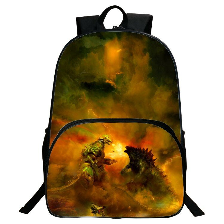 2026 Годзилла 2 Рюкзак Король Монстров Школьный Рюкзак для Студентов Годзилла Мультфильм Детский Рюкзак Легкий
