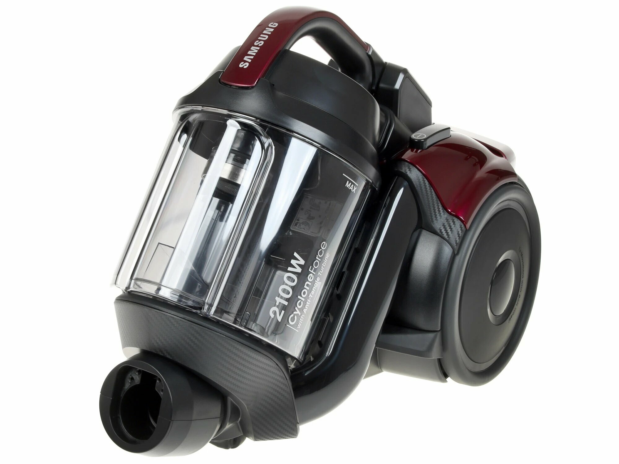 Пылесос Samsung SC21K5150HP, контейнер, сухая уборка, мощность всасывания 440 Вт