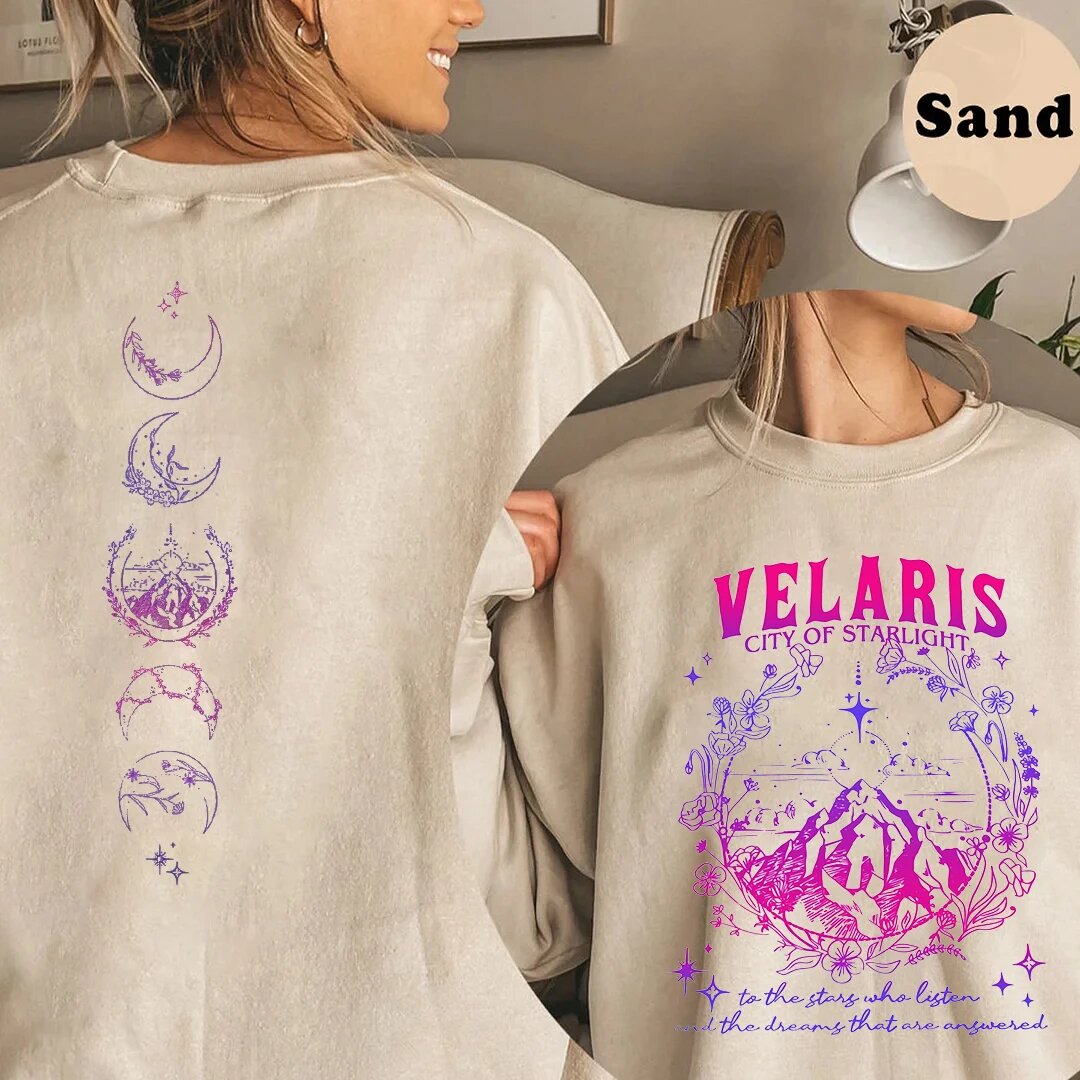 Хлопковая толстовка Patten Velaris City Of Starlight Fantasy Apparel L, Зеленый, khaki