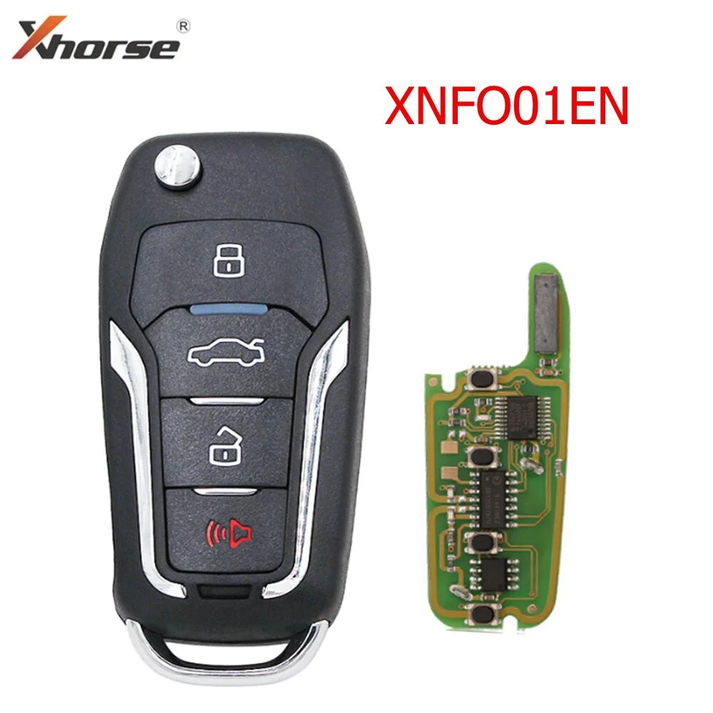 XHORSE XNFO01EN Универсальный автоключ с кнопками