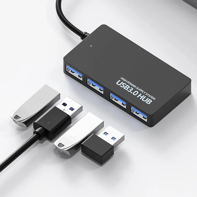 USB 3.0 концентратор 4 порта — фото 1