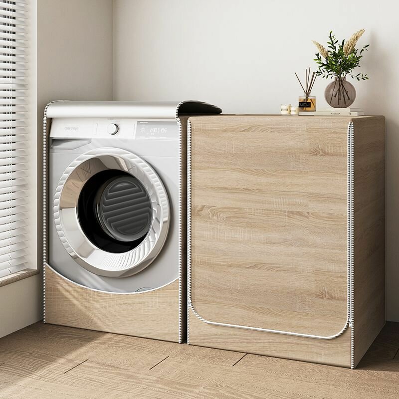 Водонепроницаемый и солнцезащитный чехол для стиральной машины с барабаном, подходит для Haier, Panasonic, Midea 10kg, универсальный защитный чехол для полностью автоматических машин.