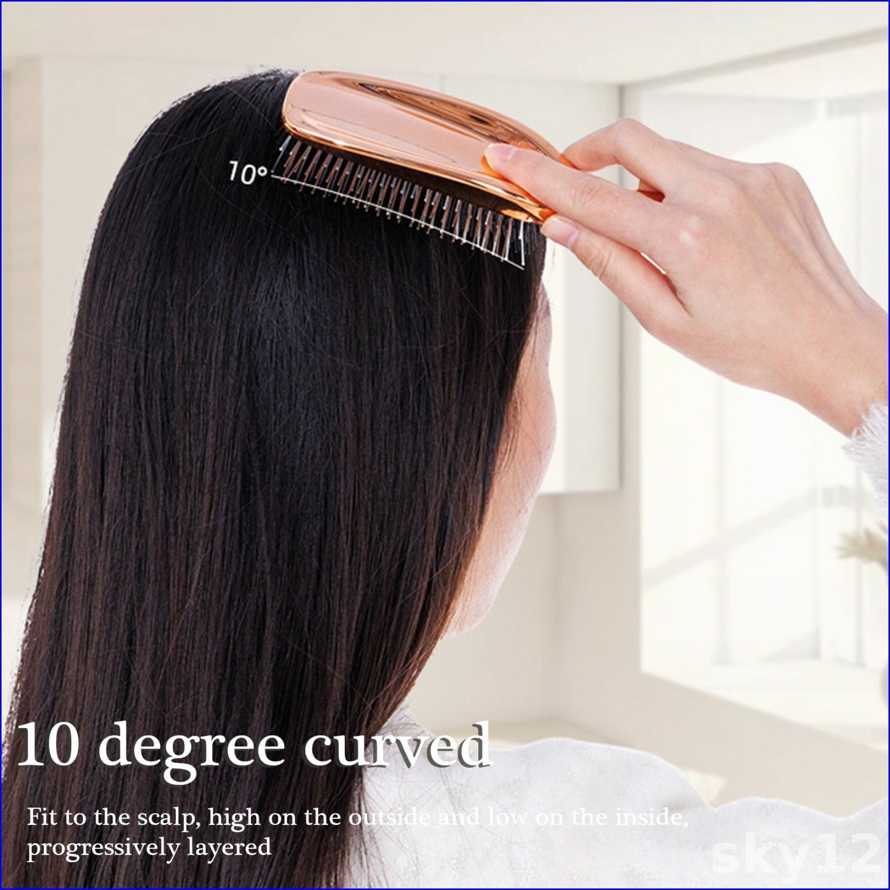 Кабар щетинка для волос щетки DeSangler DENSAGLES LING или BLUSH EXTENSIONS