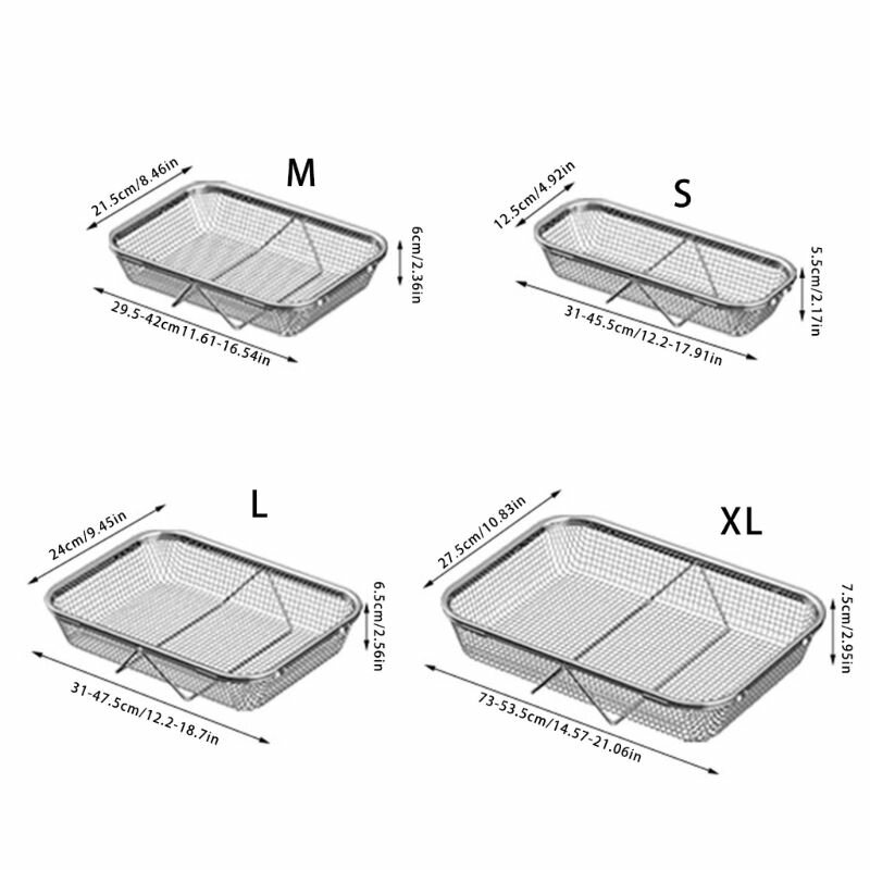 1 кухонная раковина из нержавеющей стали с выдвижной корзиной для слива-средняя