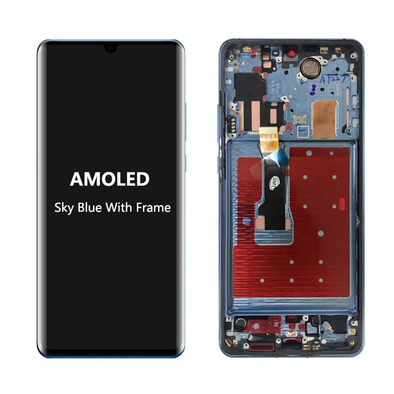 Дисплей OLED P30 Pro для Huawei P30 Pro VOG-L29 VOG-L09 ЖК-дисплей с цифровым преобразователем сенсорного экрана в сборе для экрана Huawei P30 Pro