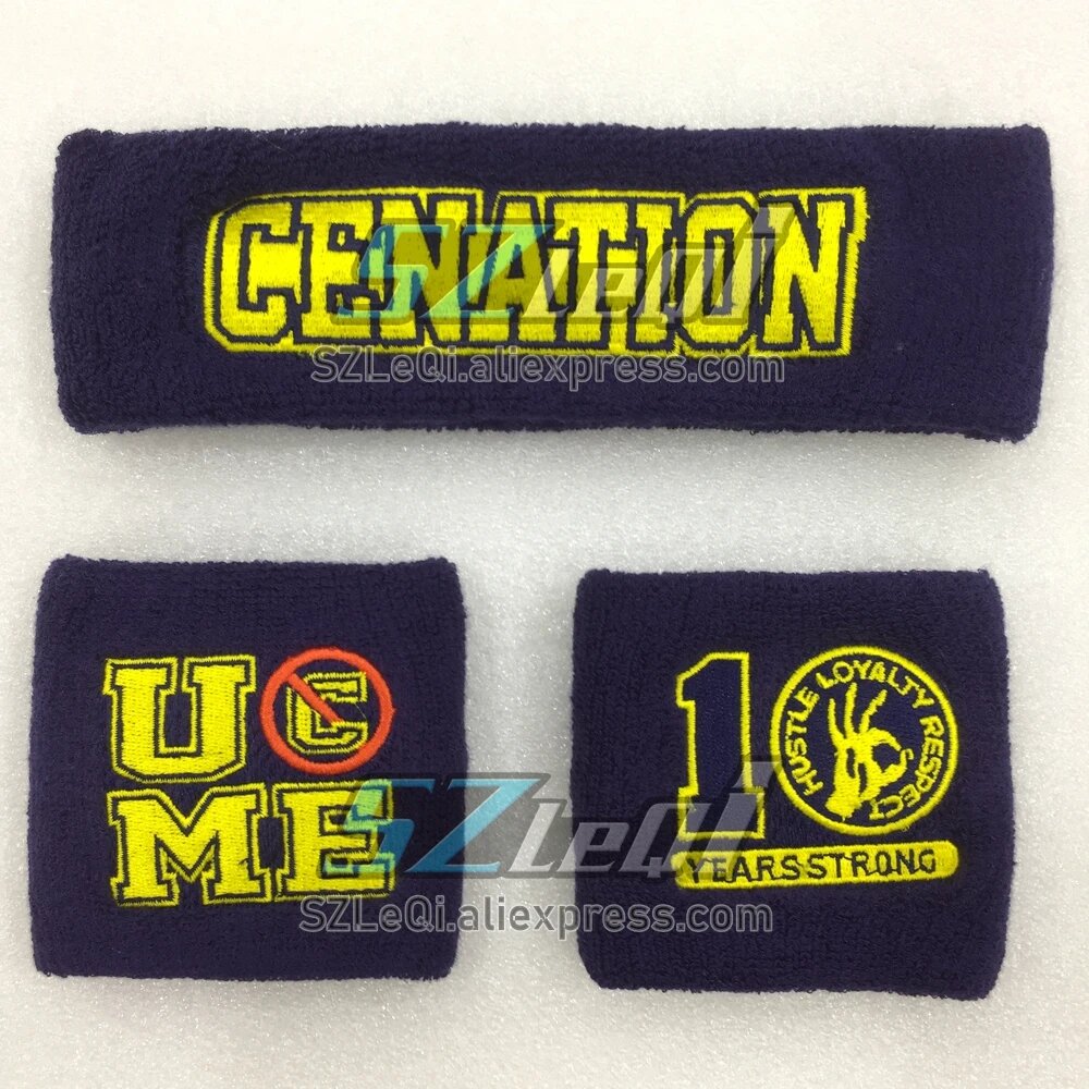 Спортивные браслеты John Cena, цвет No. 23, 3 шт