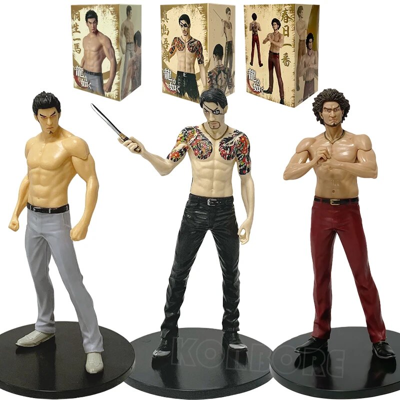 DIGSTA Like A Dragon: Goro Majima Фигурка 17 см 3pcs With Retail Box