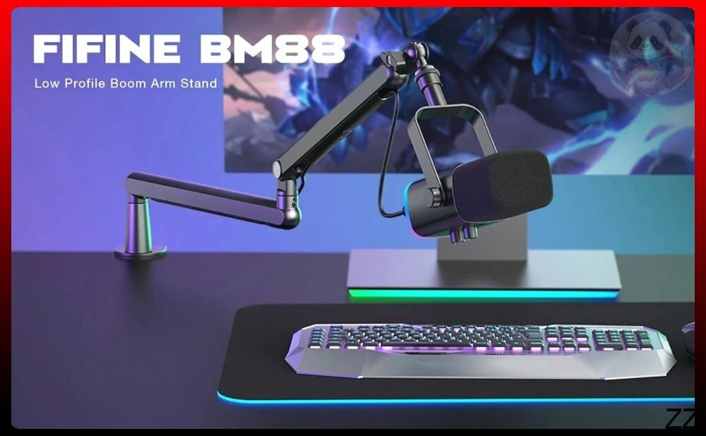 Микрофонная стойка универсальный bm88, черный