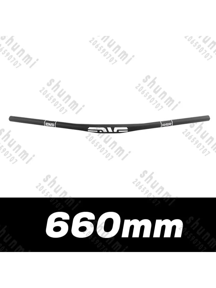ENVE Карбоновый Руль MTB С 9-градусным Зажимом 31,8 mm Белый Метка, Длина 580 600 620 640 660 680 700 720 740 760 780мм Матовый