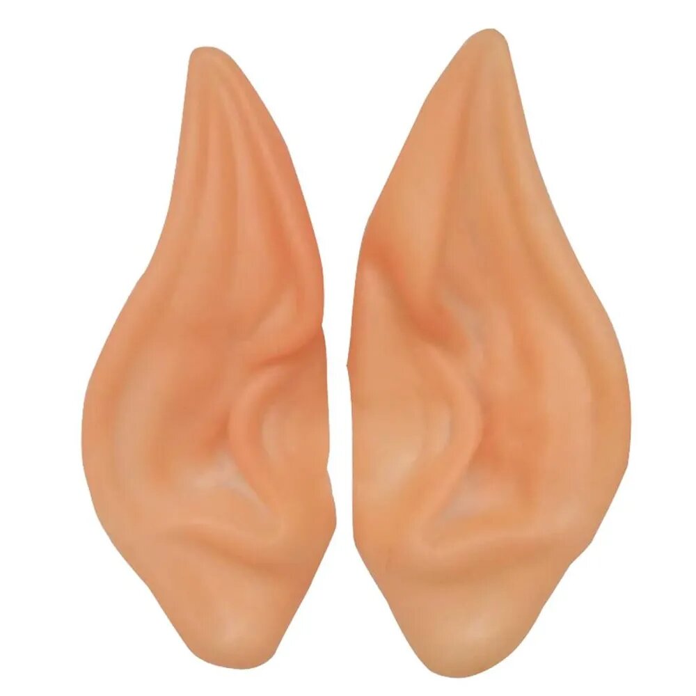 Мягкие уши эльфа для костюма, фэнтези, косплей