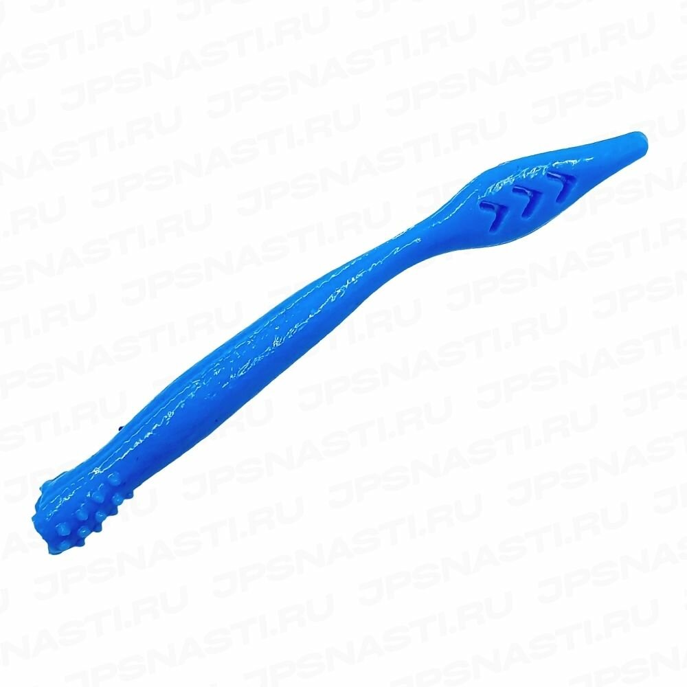 Силиконовые приманки на форель Eleven Lures Bobr 3.1, Smurf, сыр / Форелевая приманки бобриный хвост